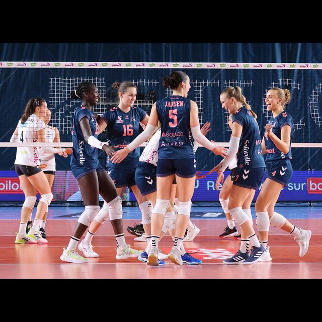 Laura Jansen met Nantes aan kop in Frankrijk - Volleybalkrant