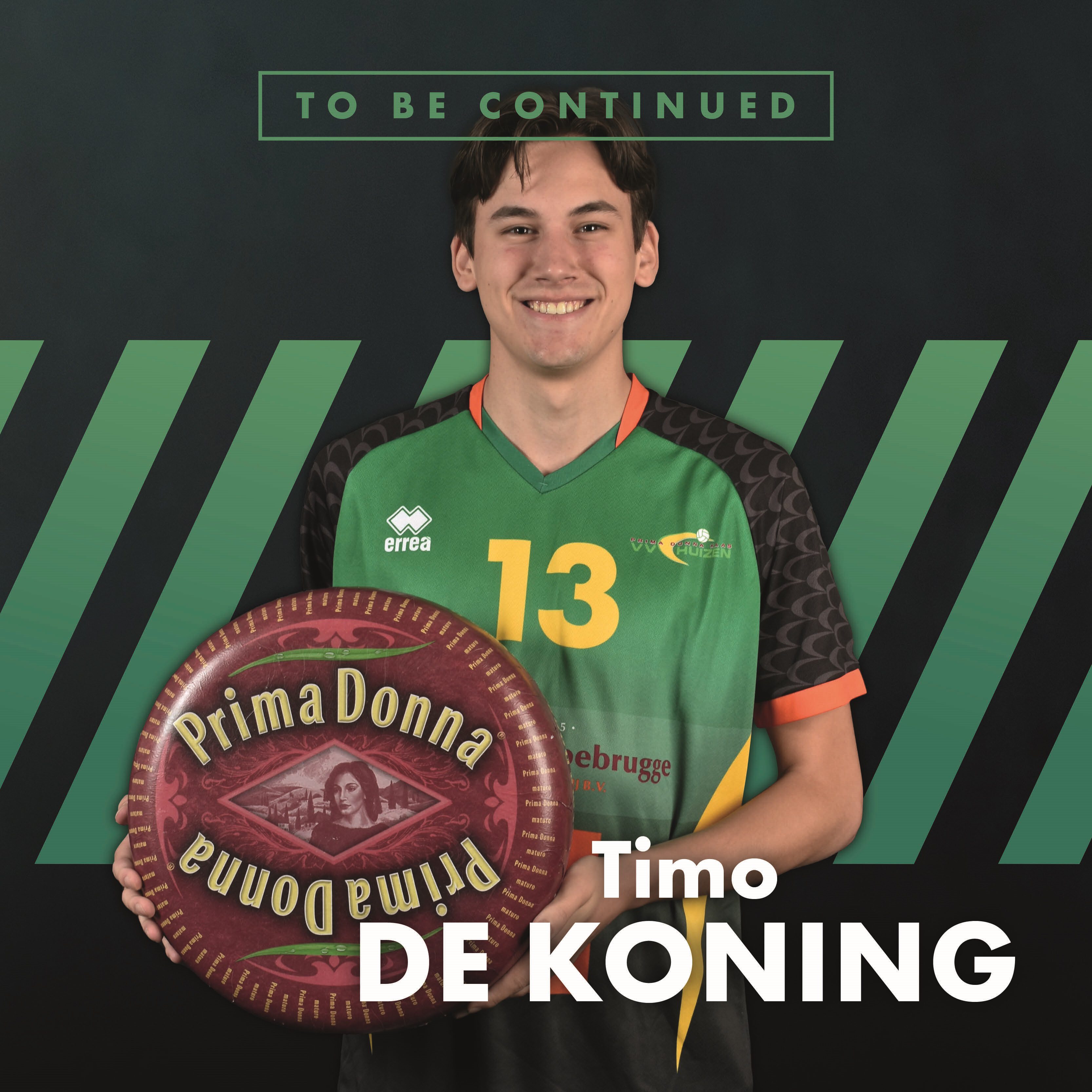 Timo de Koning verlengt contract bij Prima Donna Kaas Huizen ...